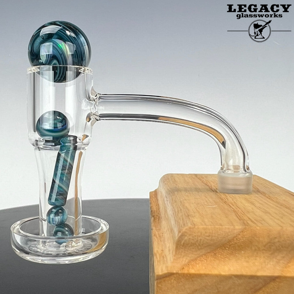 Blueberry Vortex Slurper Set | Legacy Glassworks
