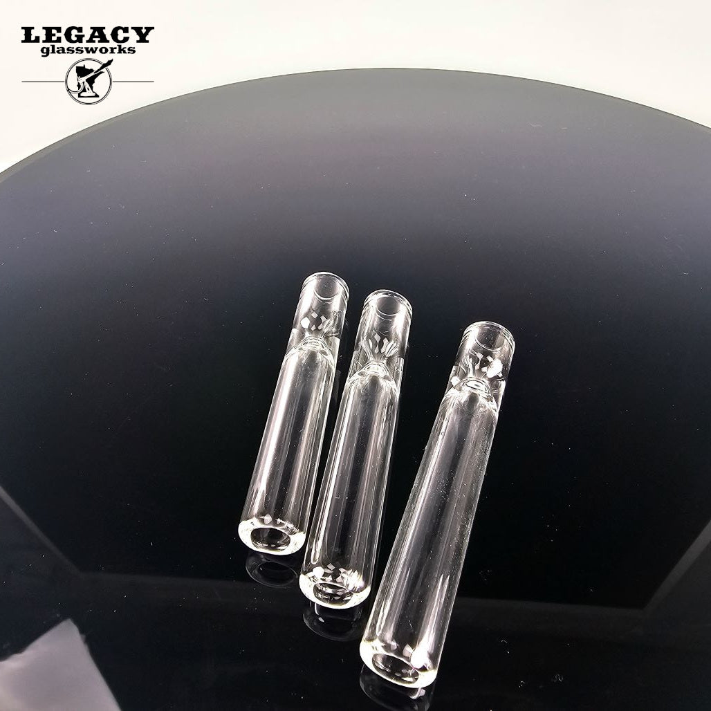 Owen H Clear Onies | Legacy Glassworks