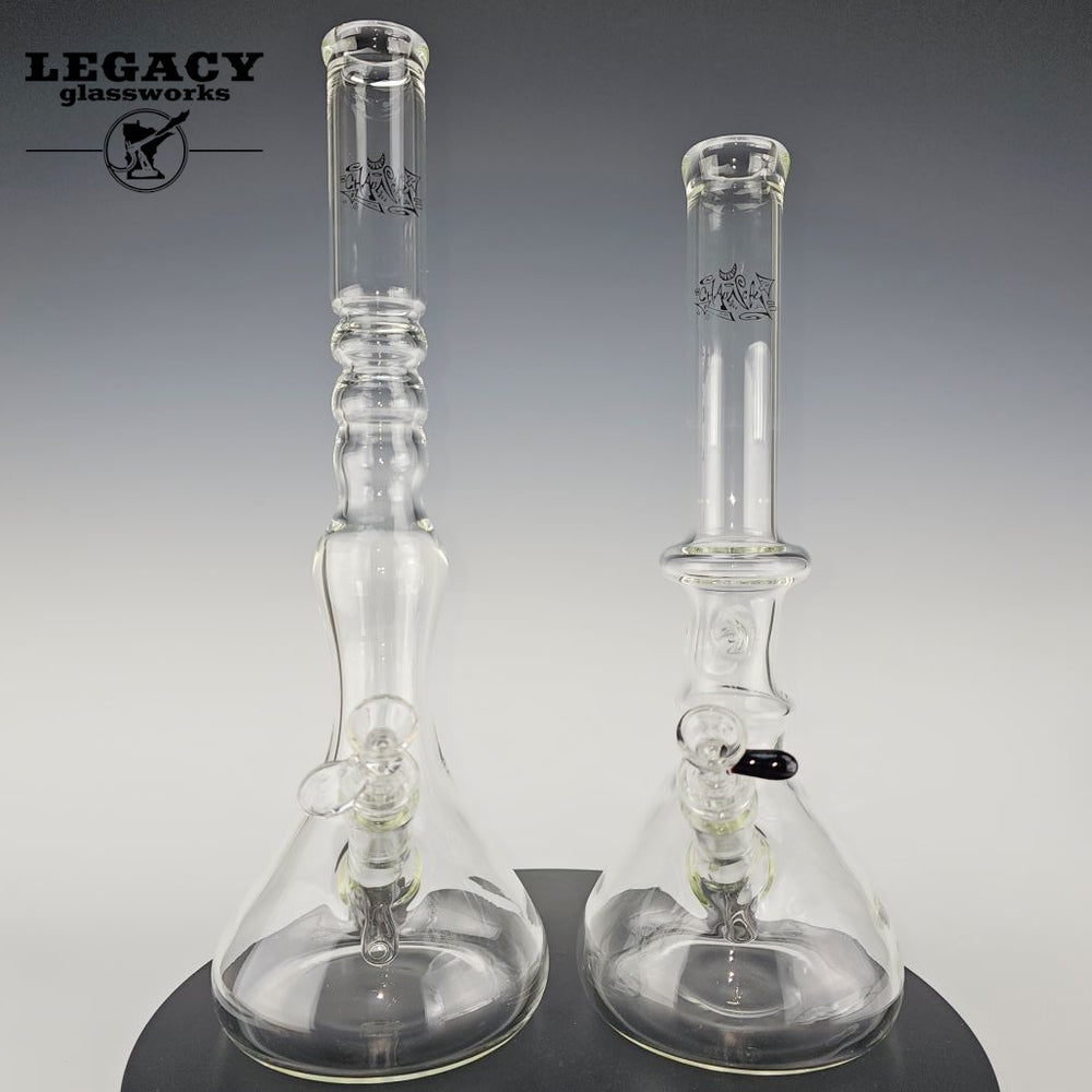 Chauncey Clear Beaker Base Tubes | Legacy Glassworks