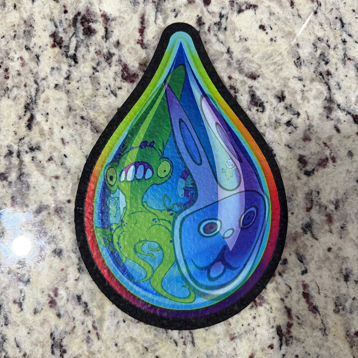 “Drops of Color” Moodmat | Legacy Glassworks