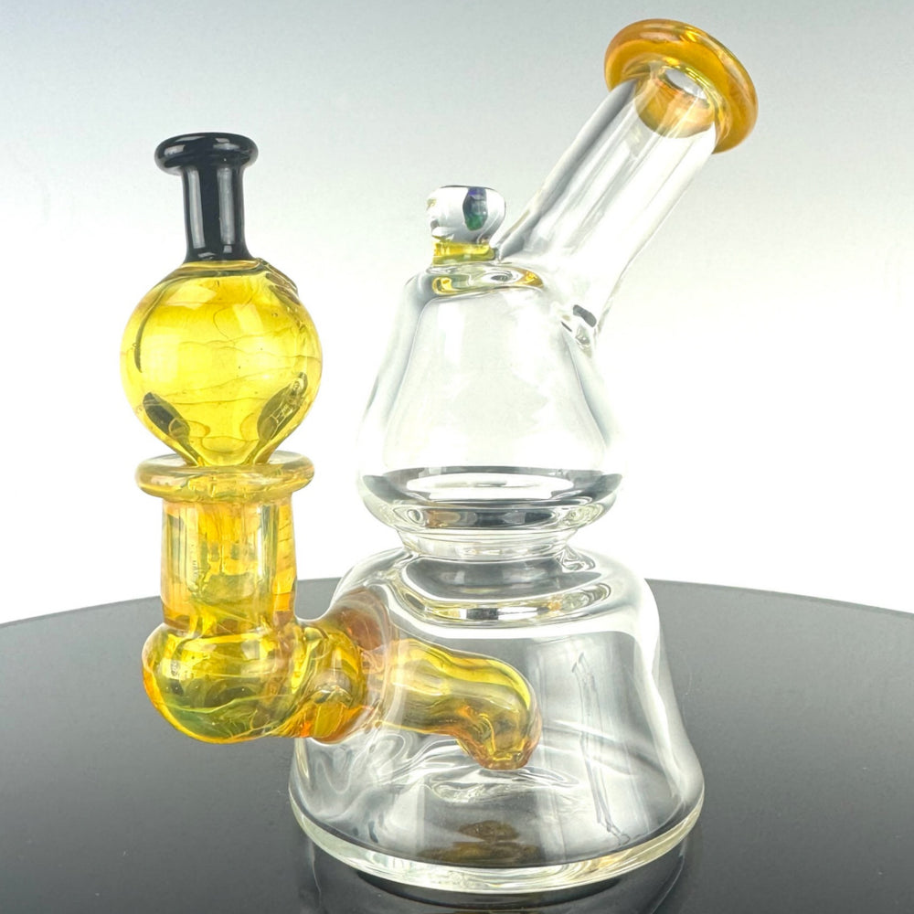 Garner Glass Layback Bubbler | Legacy Glassworks
