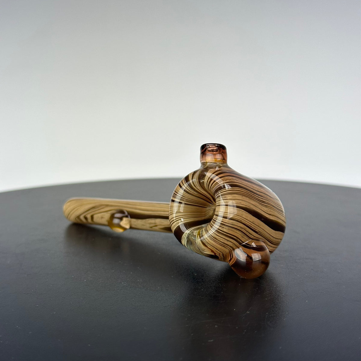 Chad G Woodgrain Round Bottom Hammer "F&FM 2023" | Legacy Glassworks