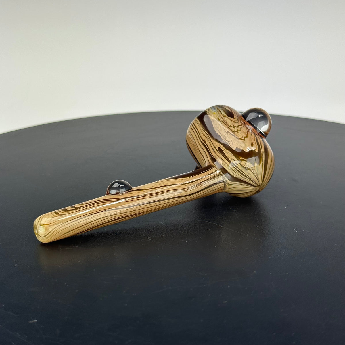 Chad G Woodgrain Round Bottom Hammer "F&FM 2023" | Legacy Glassworks