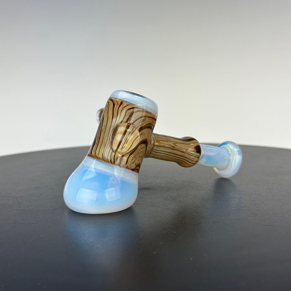 Chad G Woodgrain Hammer Blue "F&FM 2023" | Legacy Glassworks