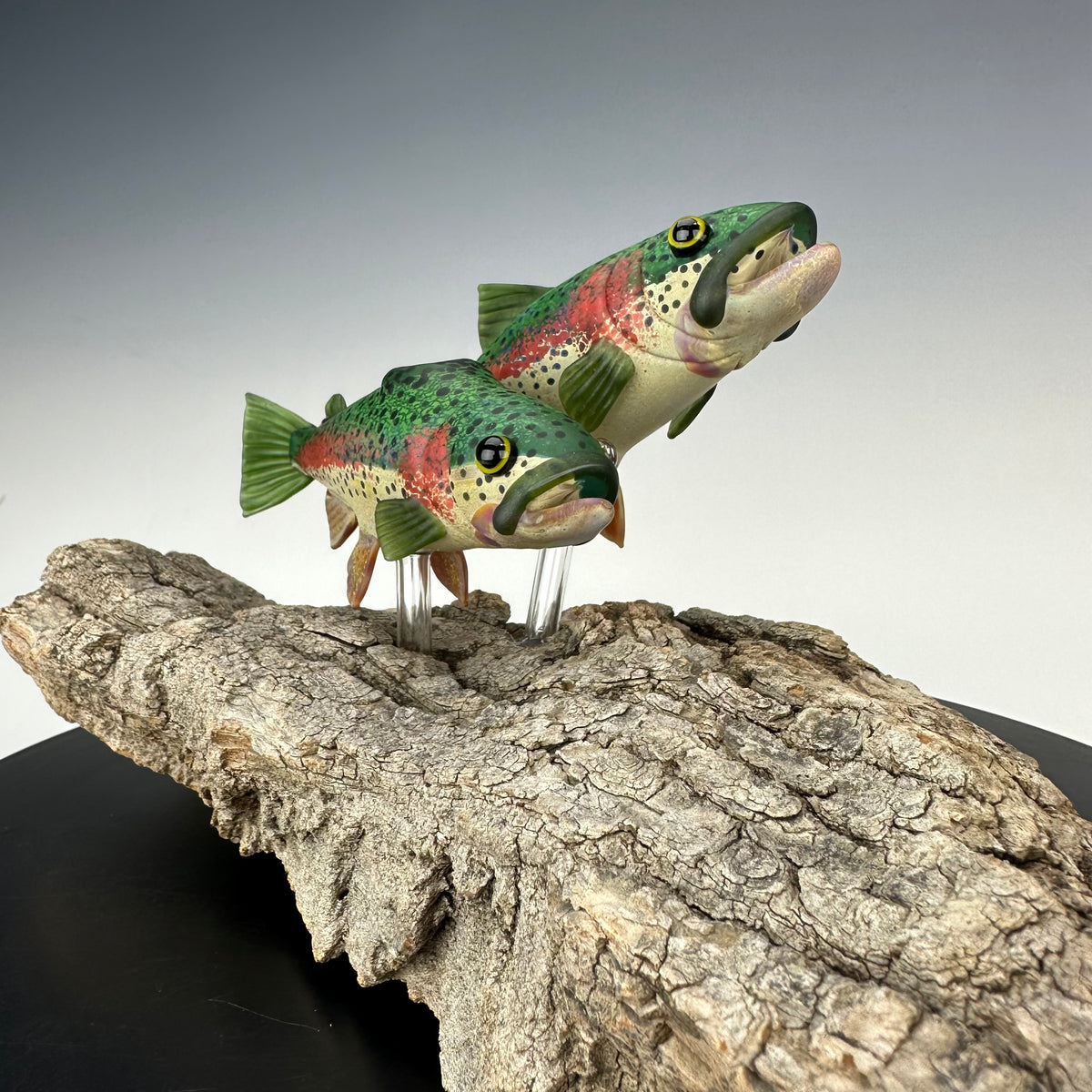 Trapper Fish Rig Display "F&FM 2023" | Legacy Glassworks