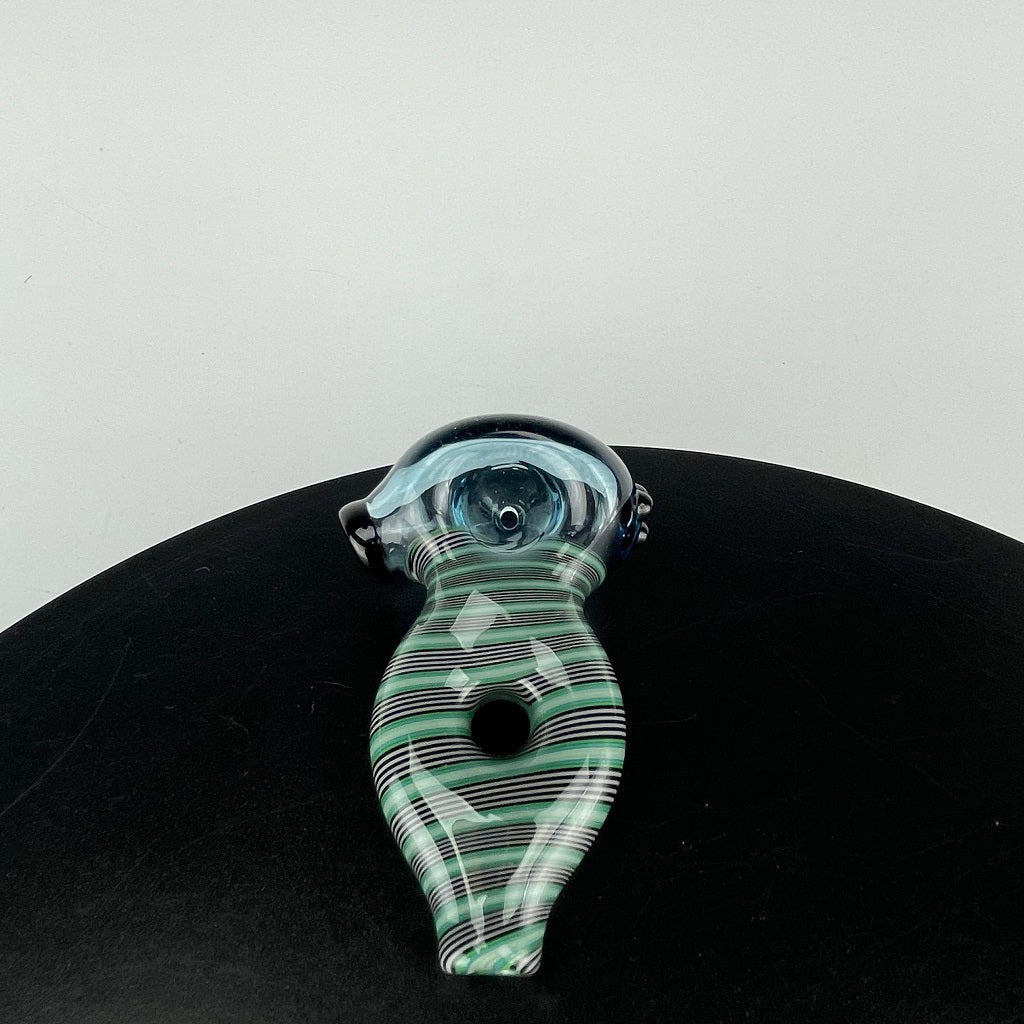 Alex Schmalex Donut Spoon | Legacy Glassworks
