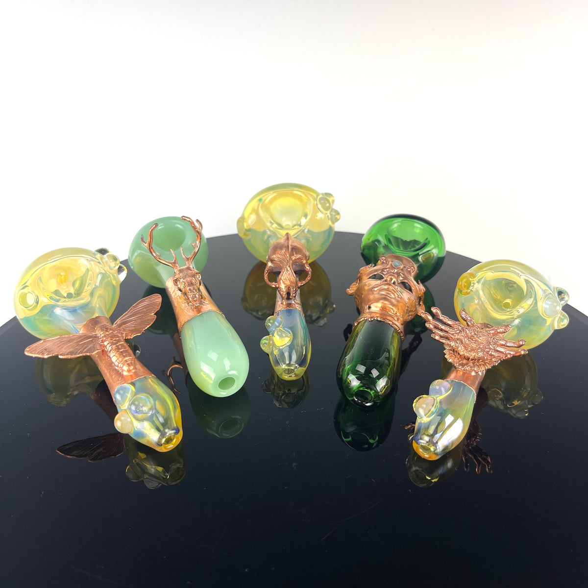 Infinite Alchemics Sculpture EF Spoons | Legacy Glassworks