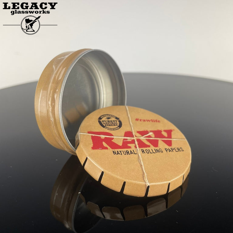 RAW Metal Snap Lid Container | Legacy Glassworks