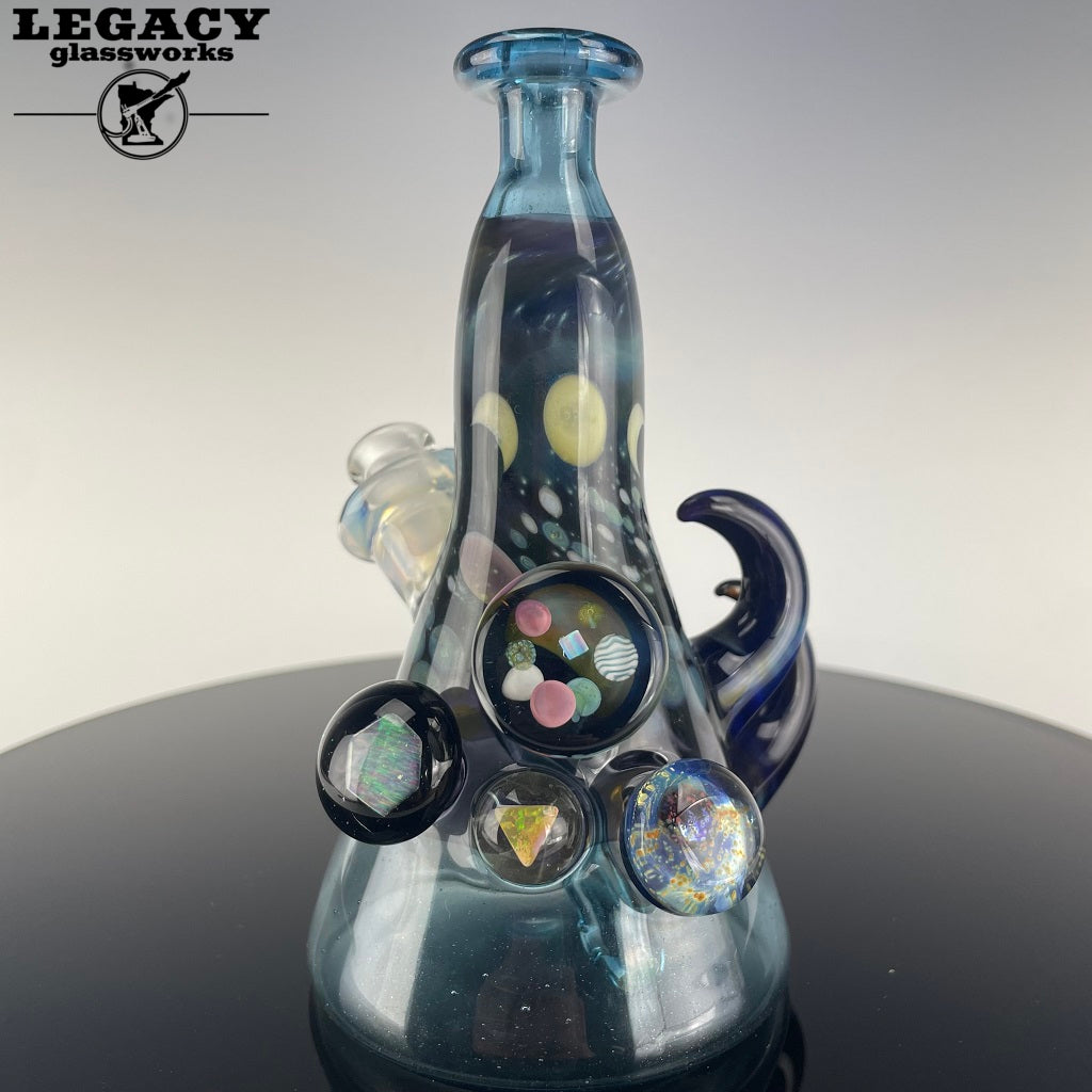 Zak's Glass x Toby T Collab Mini Tube | Legacy Glassworks