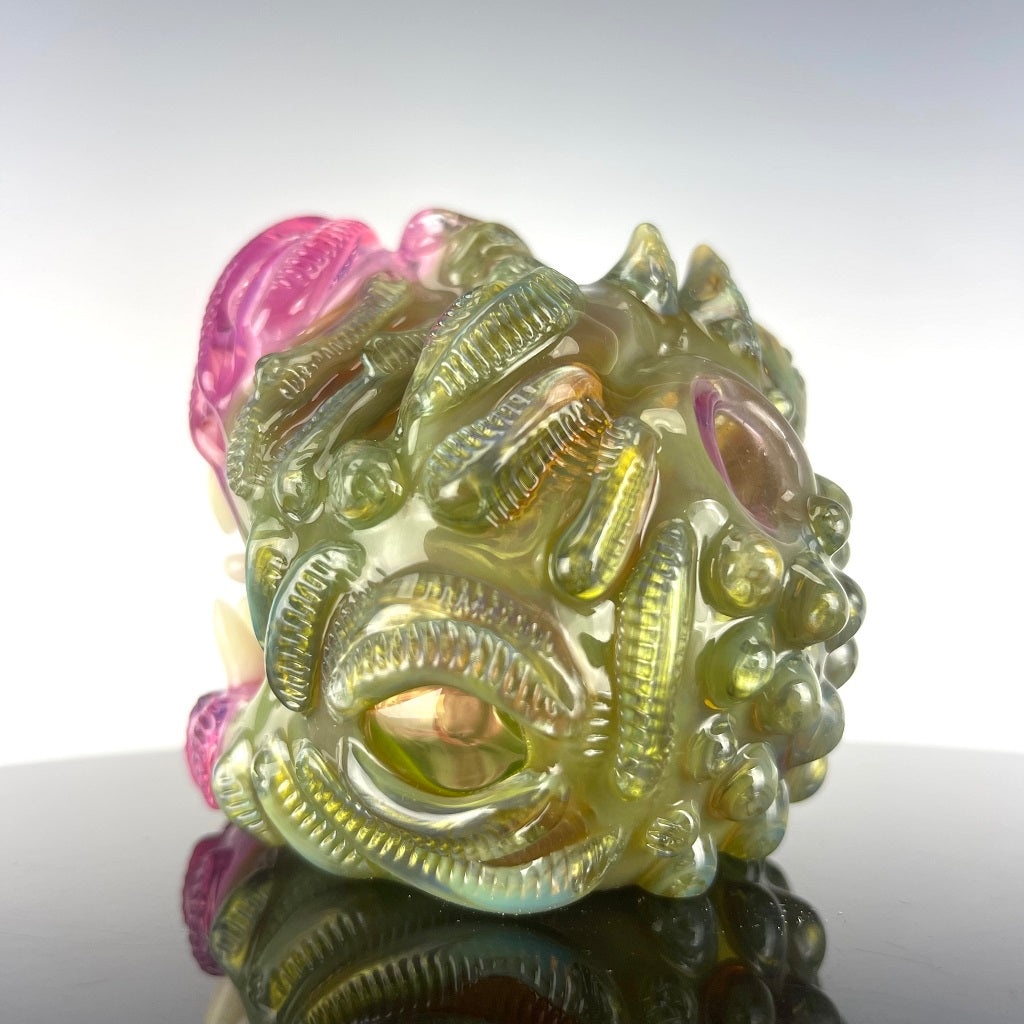 Pinky Brewtz x Salt Jag Head | Legacy Glassworks