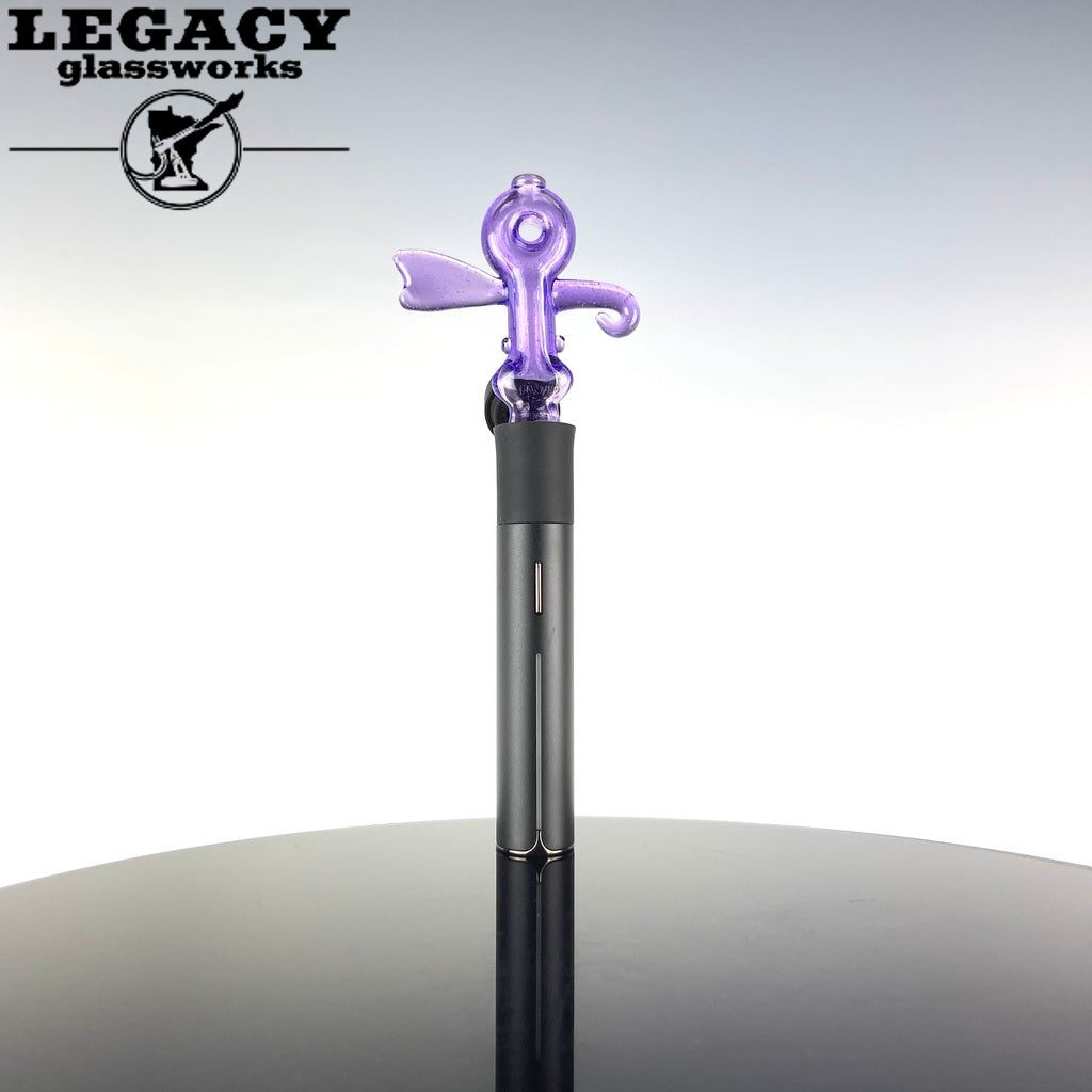 Garner Love Symbol Pivot Mouthpiece | Legacy Glassworks