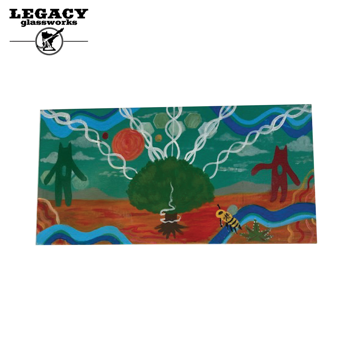 Spaced Out Lulu "Levels of the Universe" Rycrafted 2023 | Legacy Glassworks