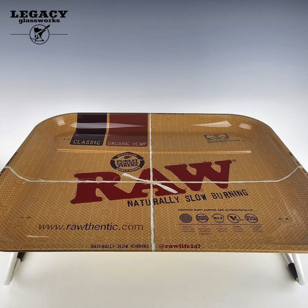Raw XXL Lap Rolling Tray | Legacy Glassworks