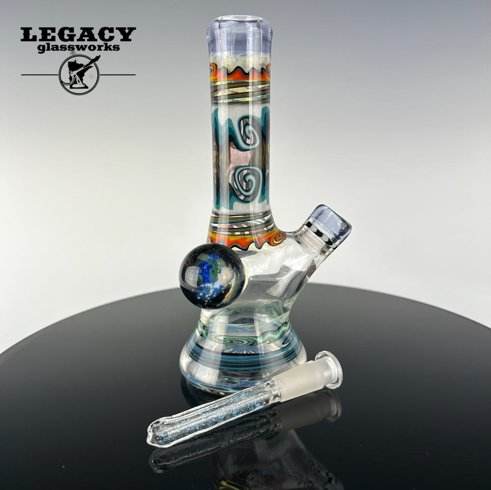 Sammy Flowers x Jes Durfee Tube | Legacy Glassworks