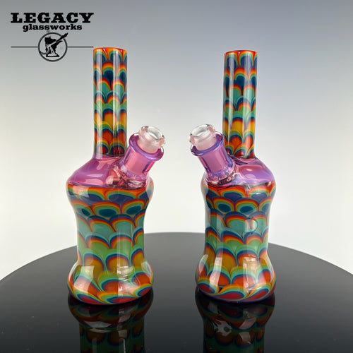 Crowman Crothers Dotstack Mini Tube | Legacy Glassworks