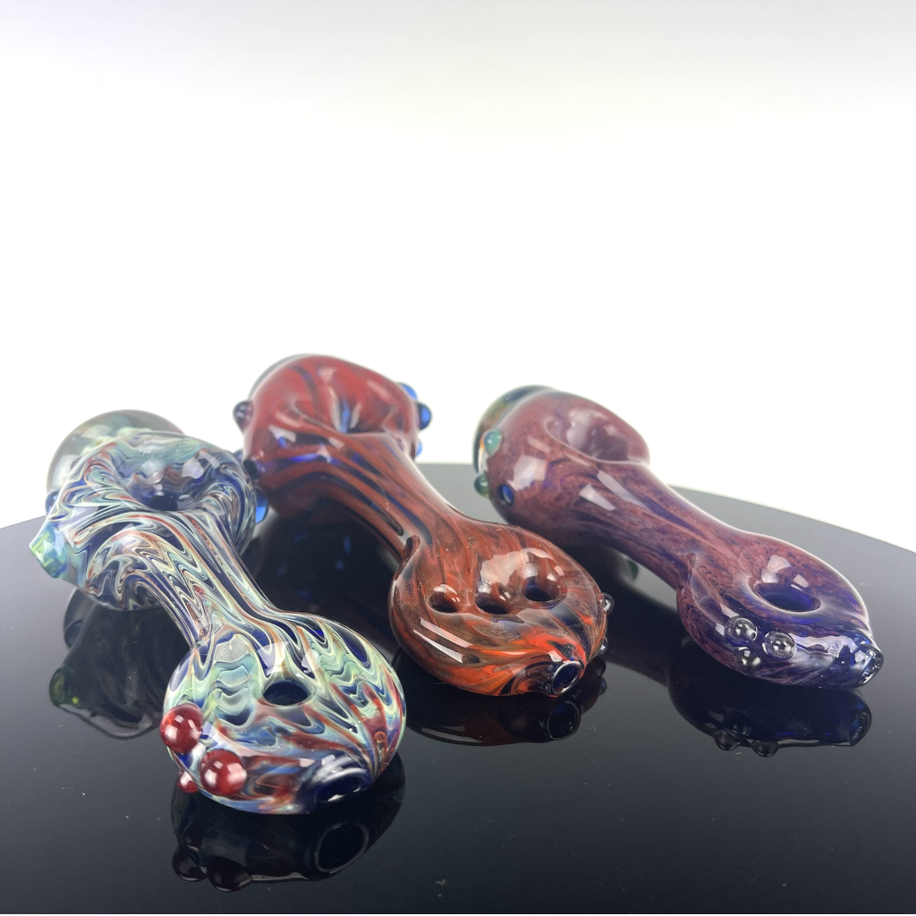 Alternative Glass Donut Spoons | Legacy Glassworks