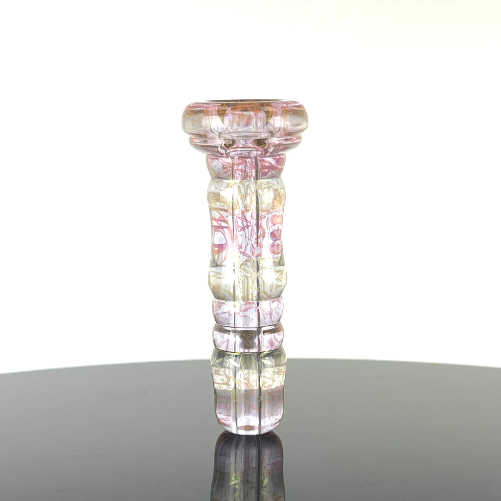 "Flower of Life" Mothership Chillum | Legacy Glassworks