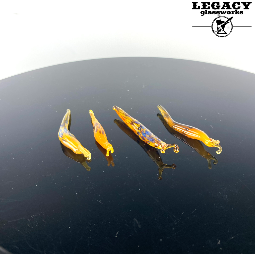 Sam L.S. Banana Slug Miniatures | Legacy Glassworks