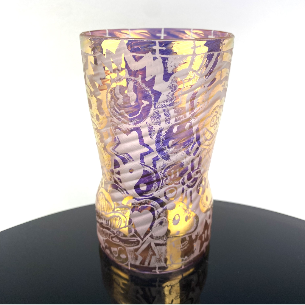 Trevy Metal x Ftime Mushroom Fume Cup | Legacy Glassworks