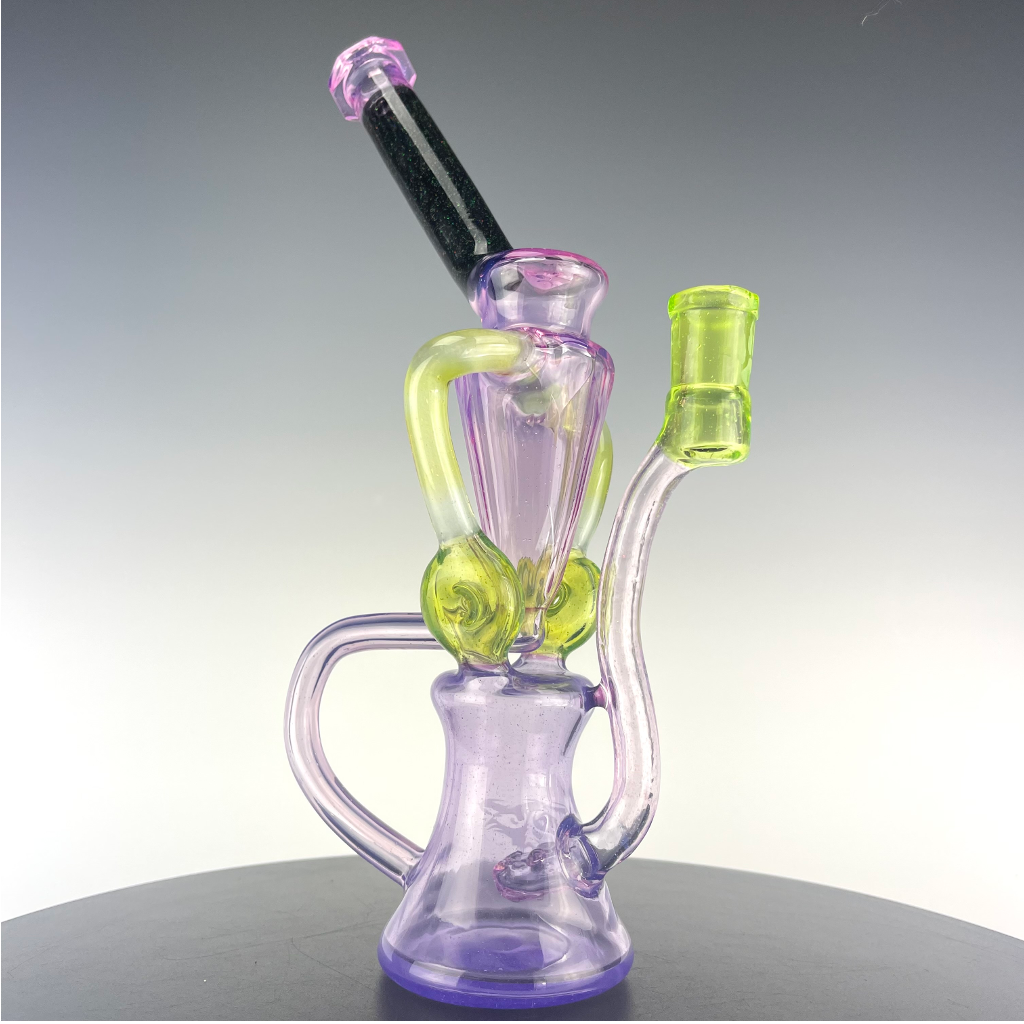 Wolfe Glass Double Donut Floater | Legacy Glassworks