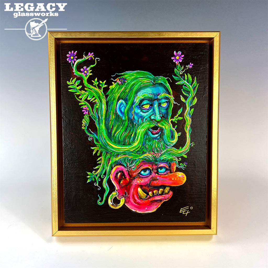 Eli Libson Painting “Ying & Yang” | Legacy Glassworks