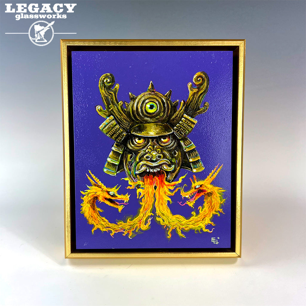 Eli Libson Painting “Demon Tongue” | Legacy Glassworks