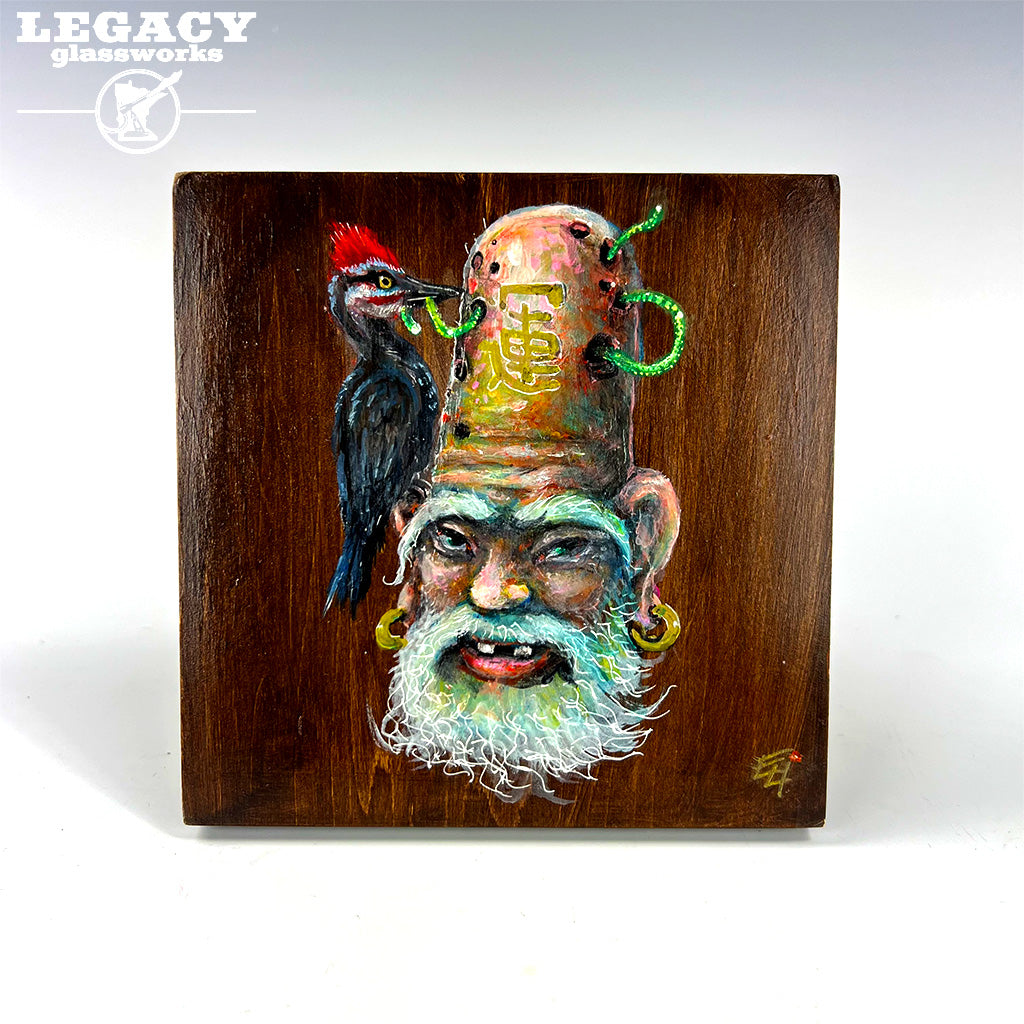 Eli Libson Painting “Lucky Strike” | Legacy Glassworks