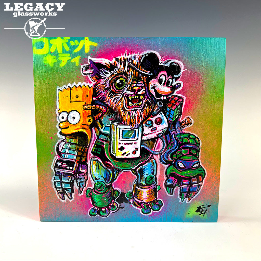 Eli Libson Painting “Fructose” | Legacy Glassworks