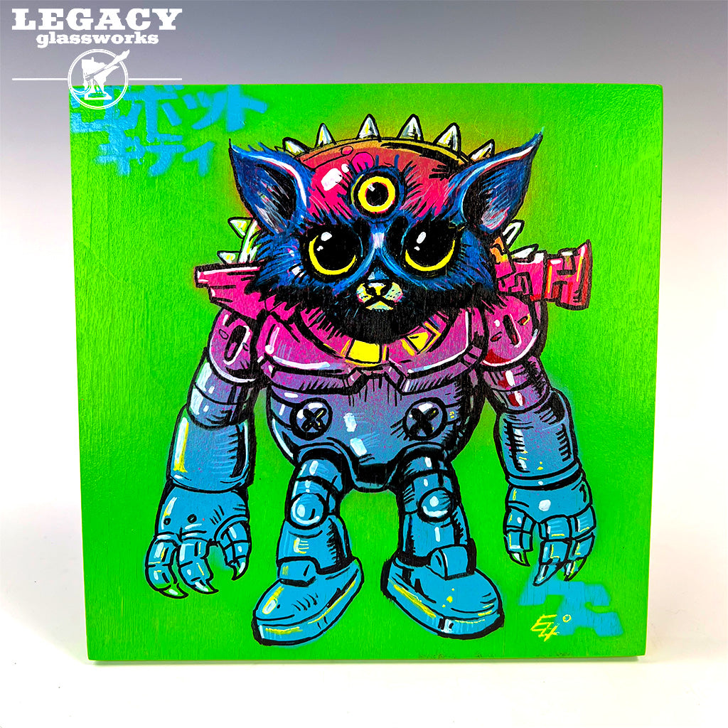 Eli Libson Painting “Figment” | Legacy Glassworks