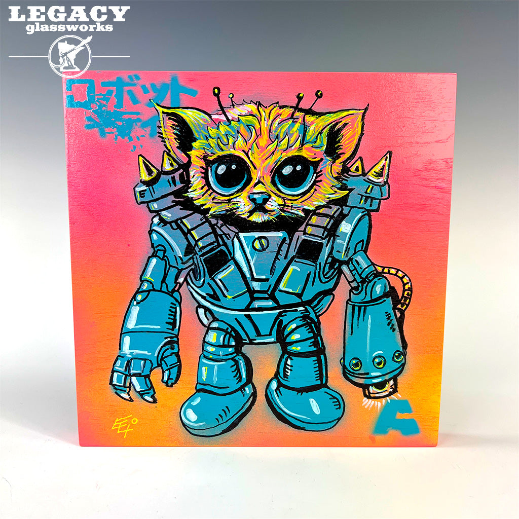 Eli Libson Painting “Candy Cruel” | Legacy Glassworks