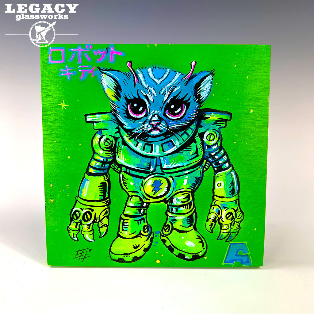 Eli Libson Painting “Xaxar” | Legacy Glassworks