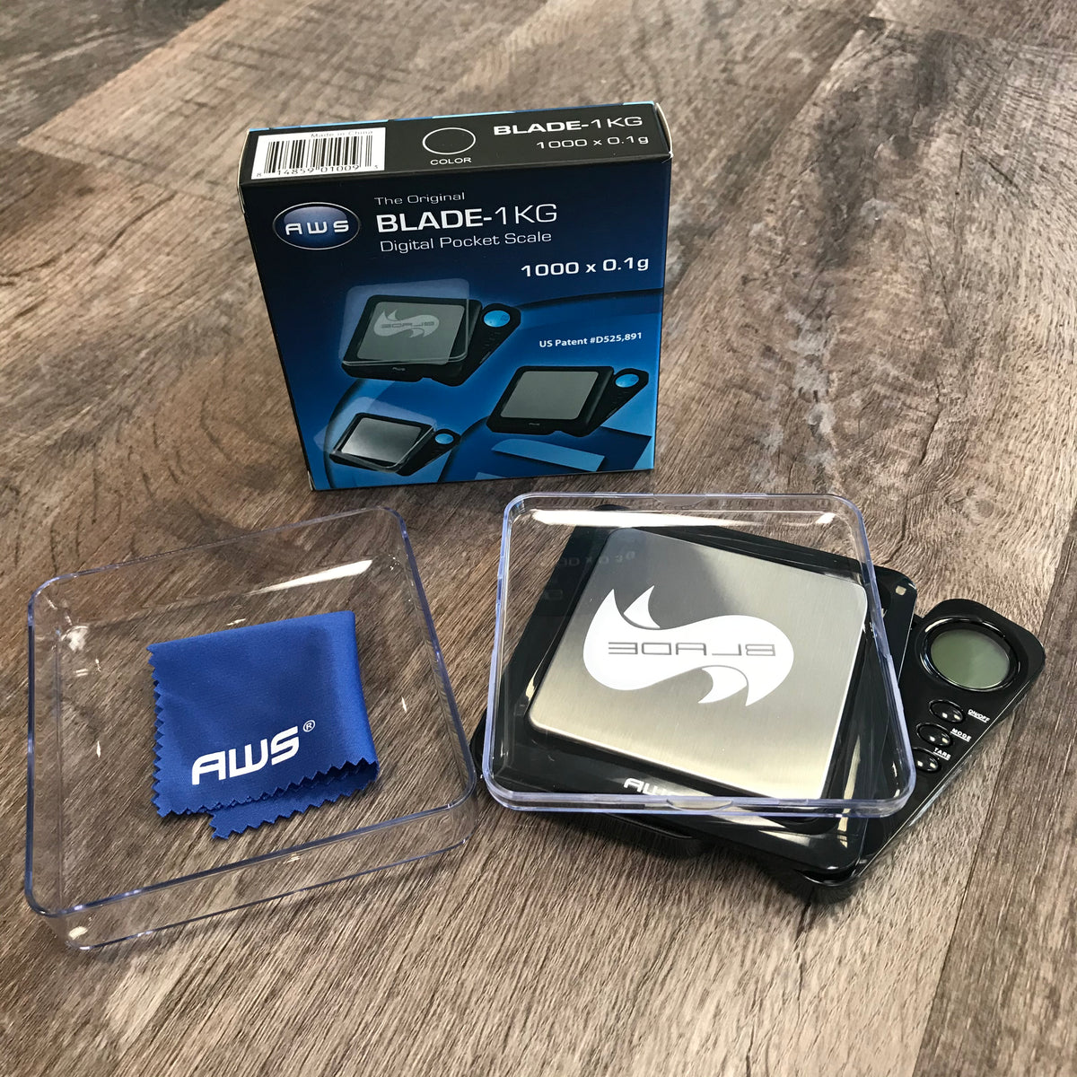 AWS Blade 100 x 0.01g Digital Scale | Legacy Glassworks