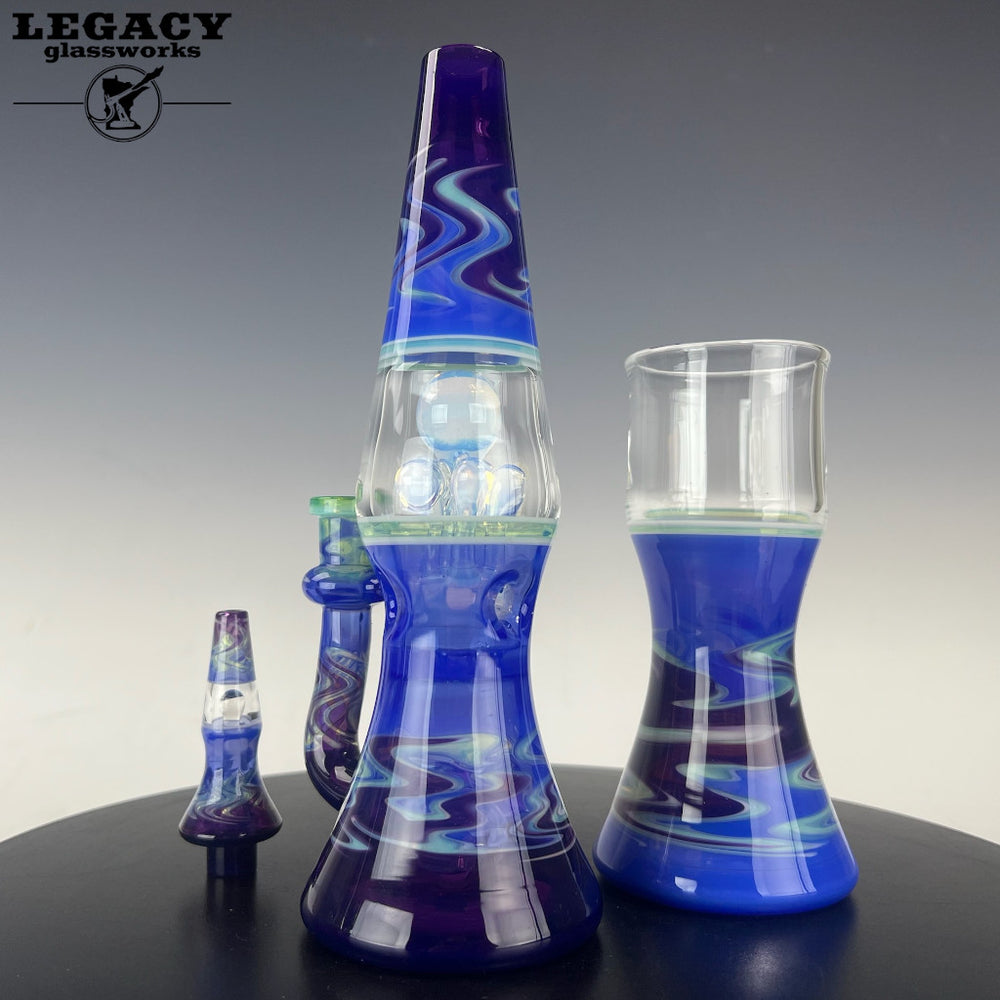 Bluegrass Lava Lamp Set | Legacy Glassworks