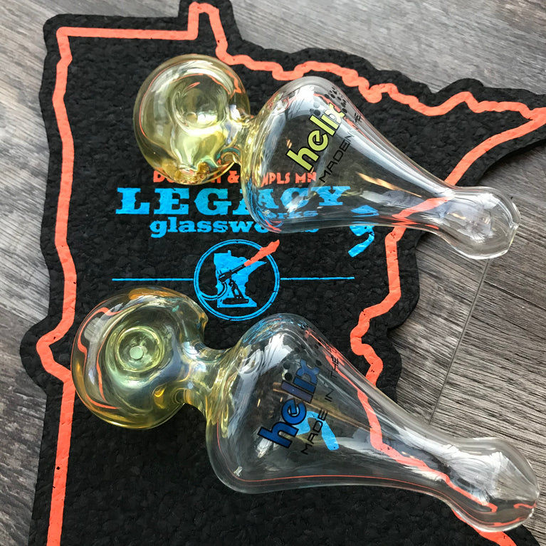 Boxfan (Helix USA) Smoke Spinning Spoon | Legacy Glassworks