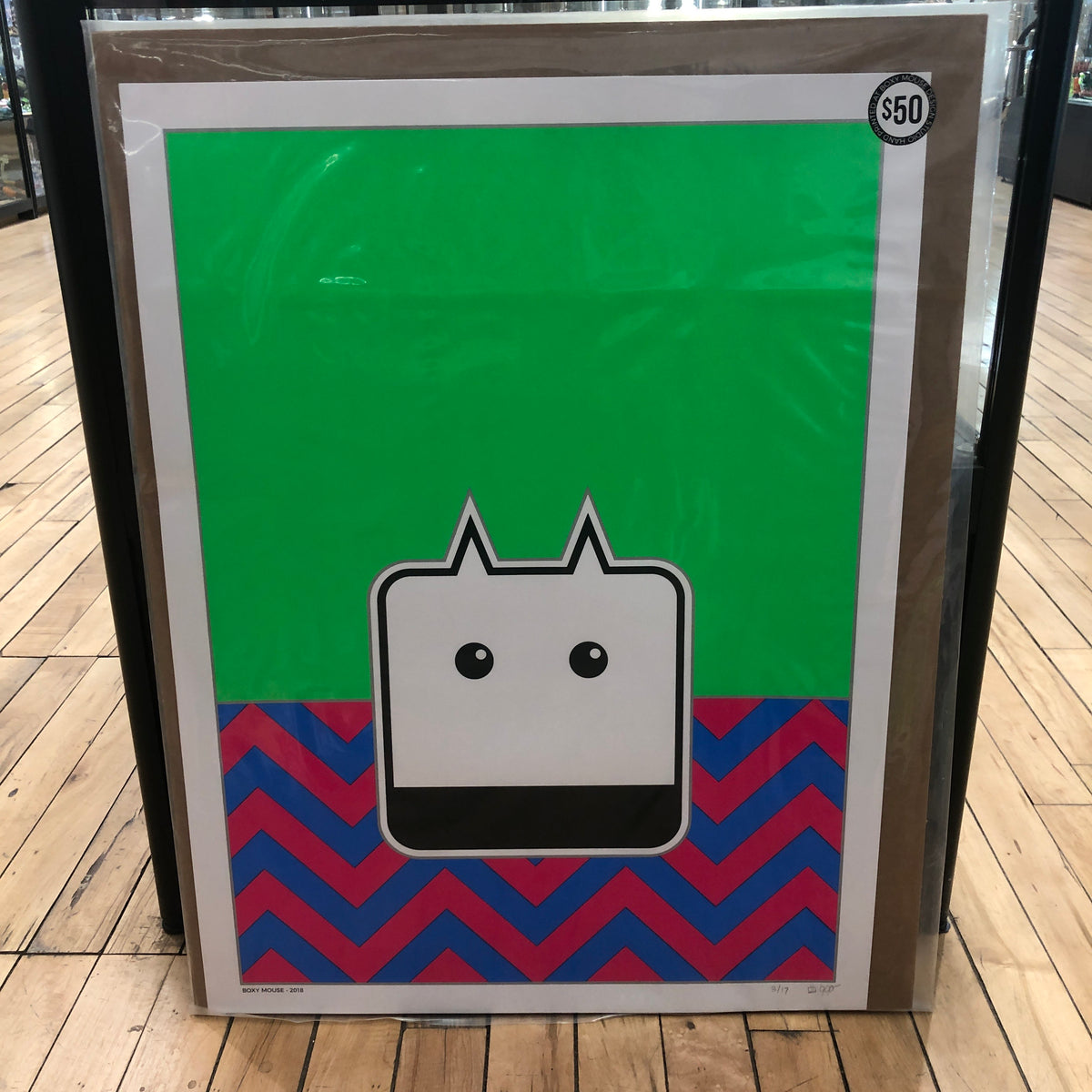 Boxy Mouse Classic Print | Legacy Glassworks