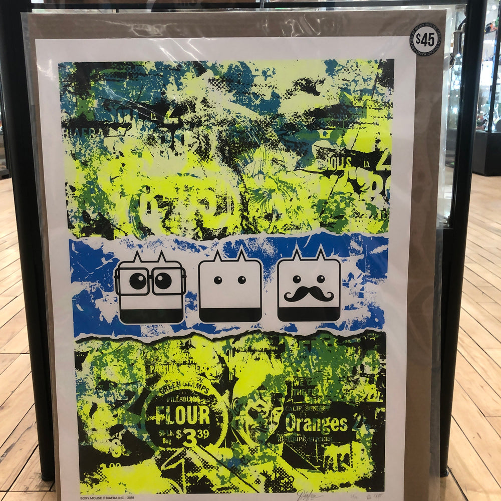 Boxy Mouse UV Print | Legacy Glassworks