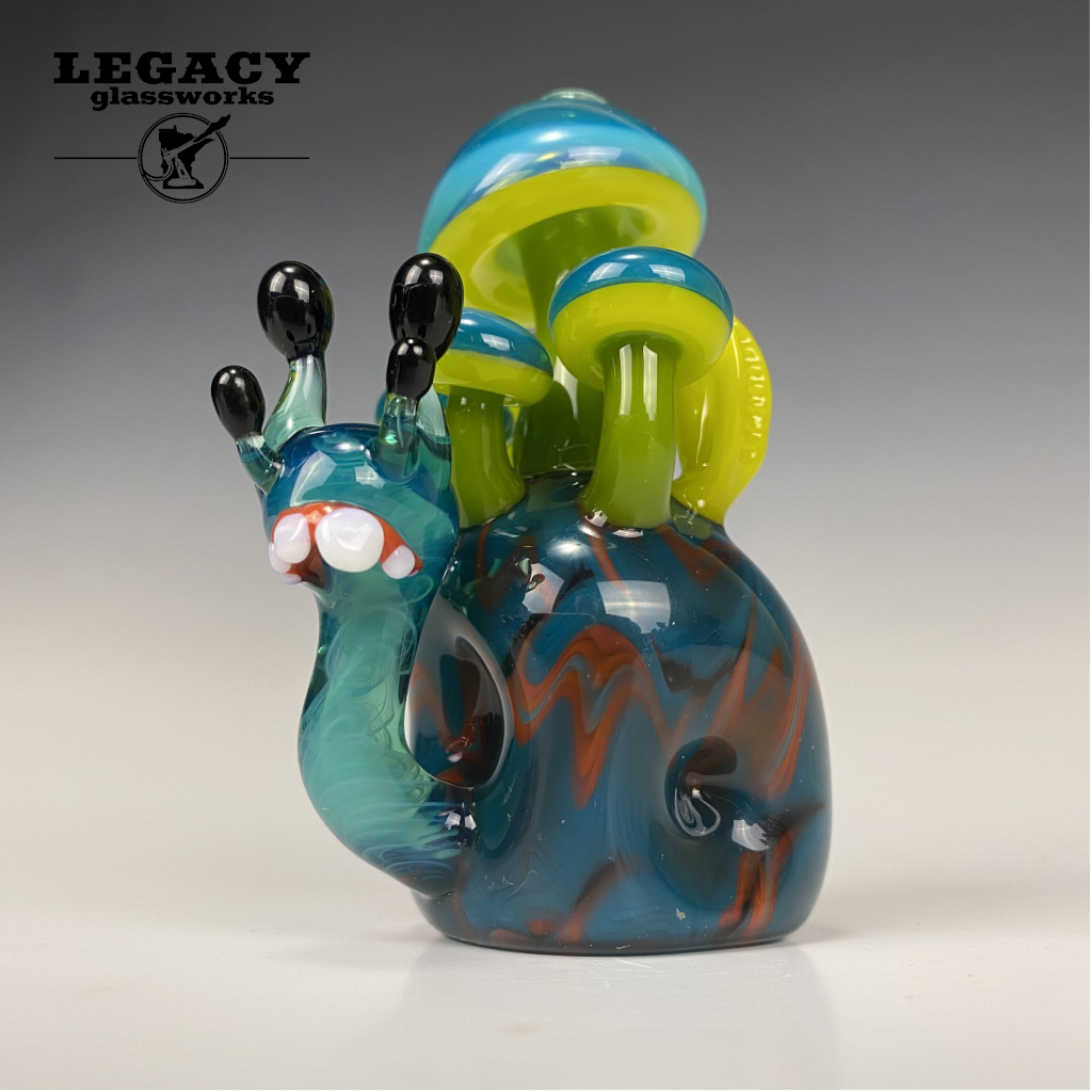 "Veda" Dry Pipe by Brandon Martin | Legacy Glassworks