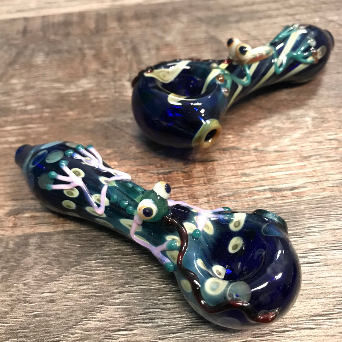 Cameron Ulmer Frog/Amphibian Spoons | Legacy Glassworks