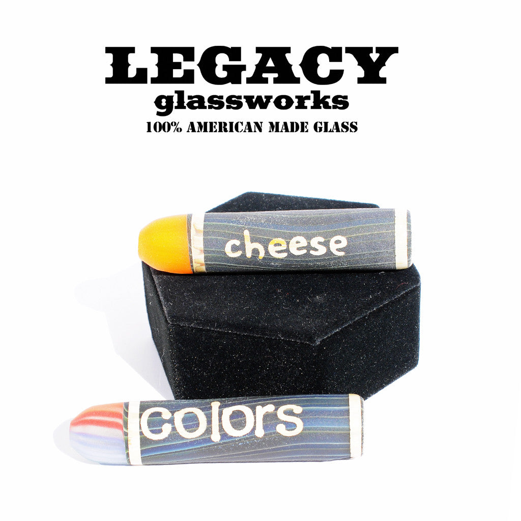 Chad G Crayon Pinchies | Legacy Glassworks