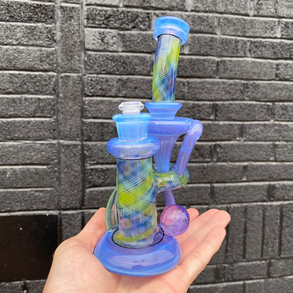 Crux Hydro Electric Rebubbler | Legacy Glassworks