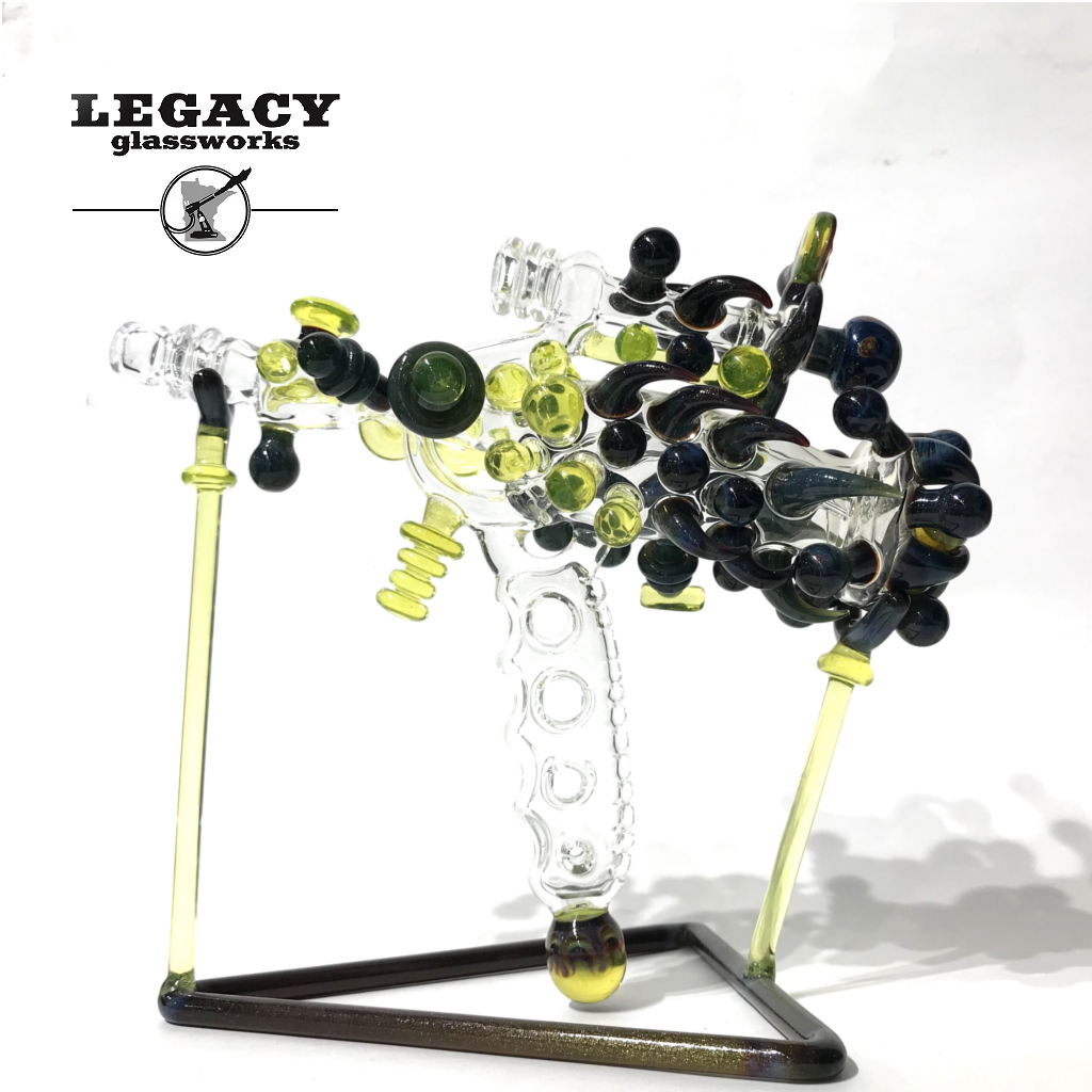 Zak's Glass (Formerly DLM) x Wisco Kid Heady Ray Gun Rig | Legacy ...