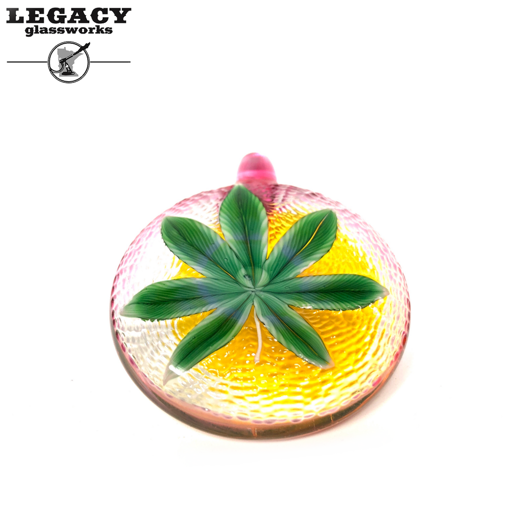 Jared Delong Large Flower Pendant | Legacy Glassworks