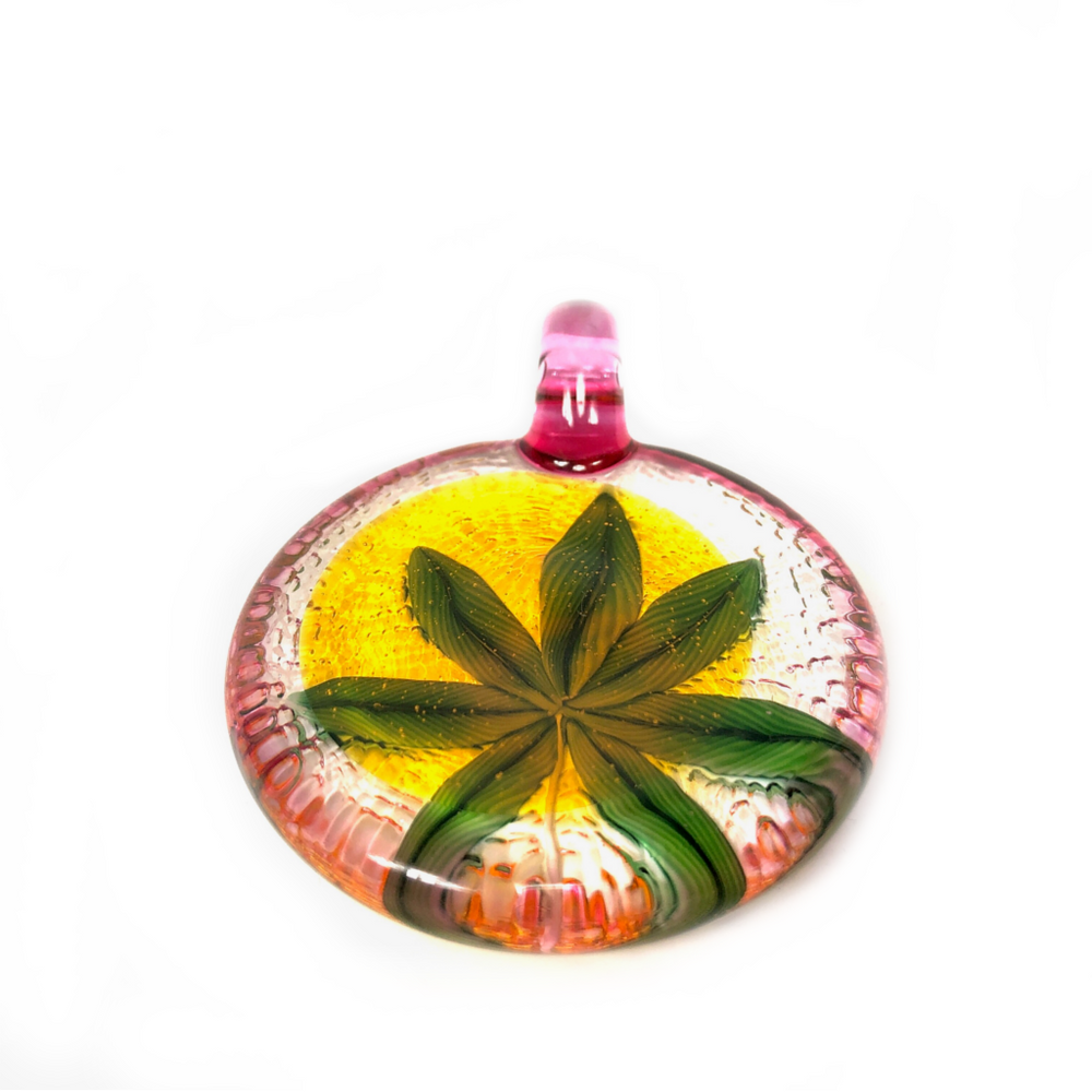 Jared Delong Large Flower Pendant | Legacy Glassworks