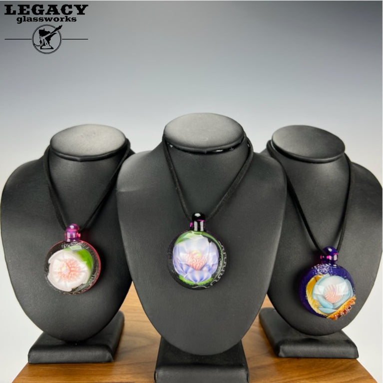 Jared Delong Pendants Group #1 | Legacy Glassworks