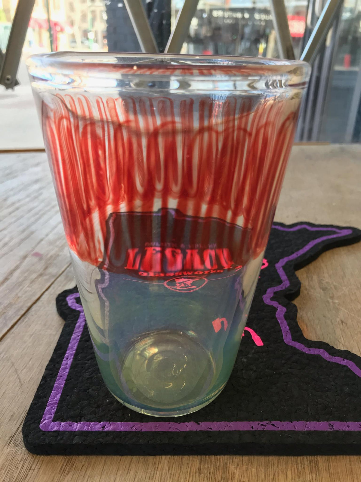 Ed Wolfe Pint Glass | Legacy Glassworks