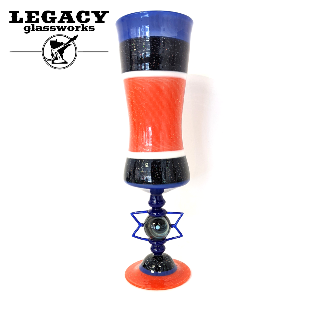 Dan Neff x Evolve Glass Heady Goblet | Legacy Glassworks