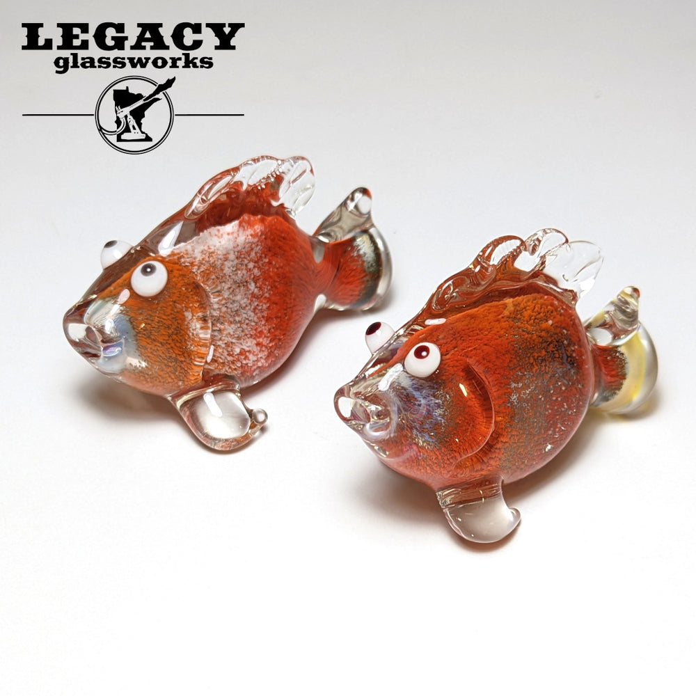 Firekist Fish Chillum | Legacy Glassworks