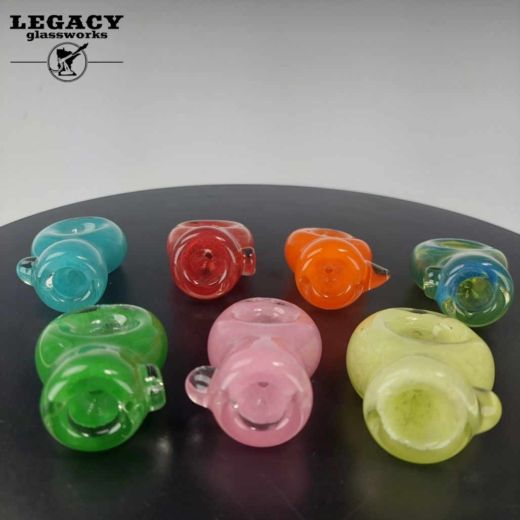 Ray Mondy Frit Donut Pinchies | Legacy Glassworks