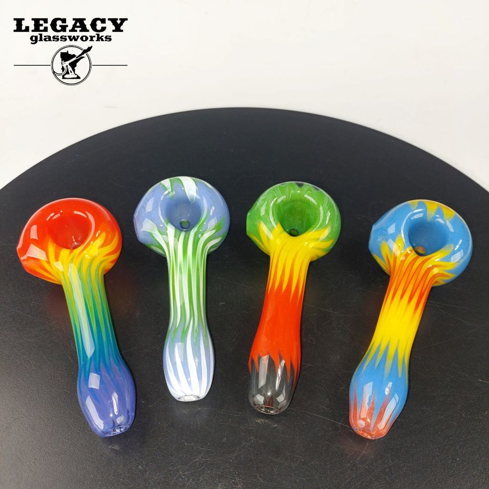 Robin Glass Full Color Spoon | Legacy Glassworks