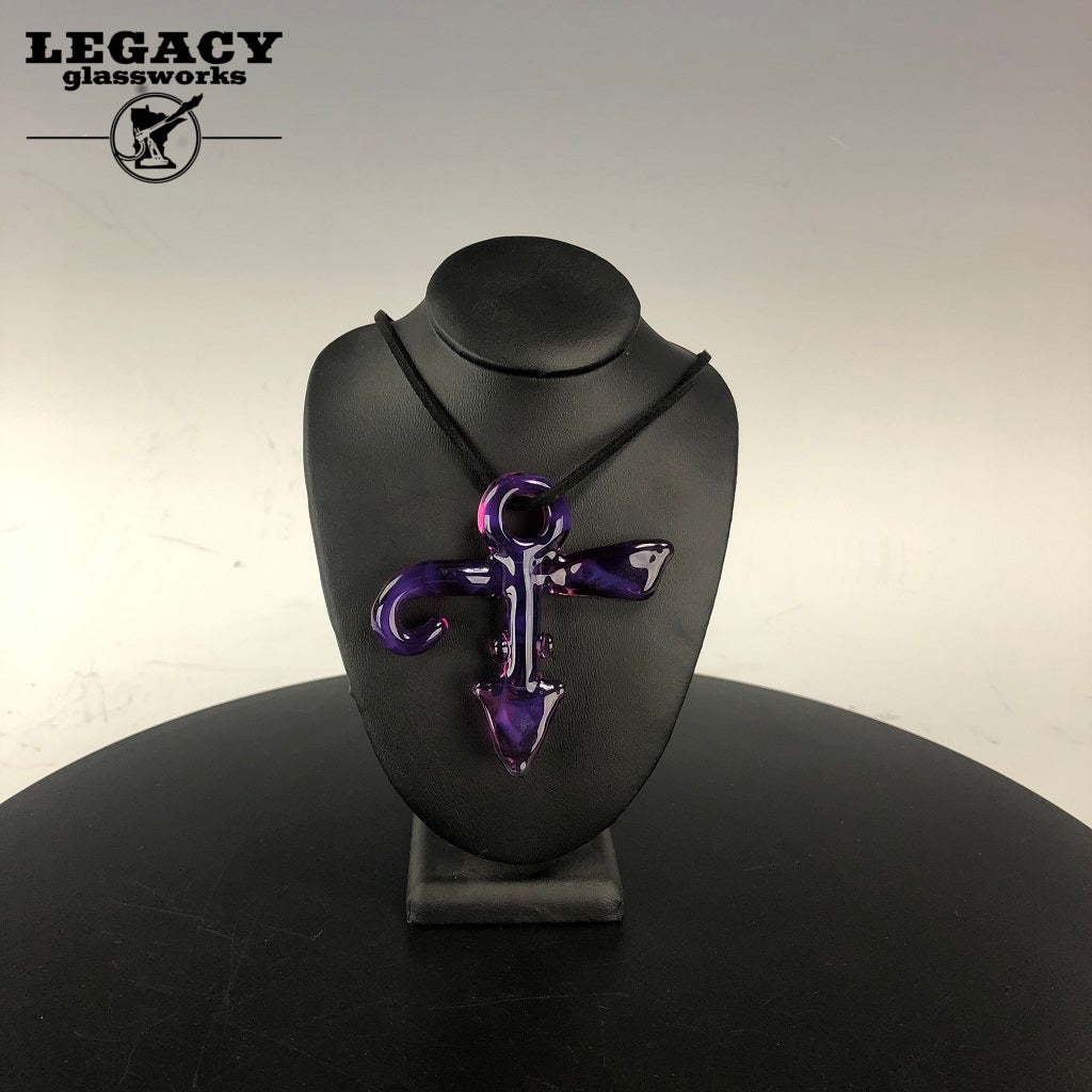 Garner Glass Love Symbol Pendy | Legacy Glassworks